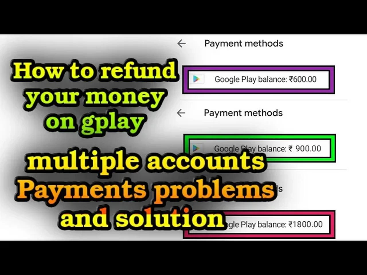 multiple account payments refund problem and solution, freefire tamil ...