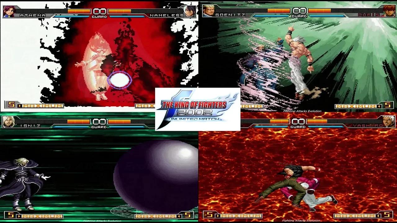 The King Of Fighters 2002 - Unlimited Match Super Moves Clash