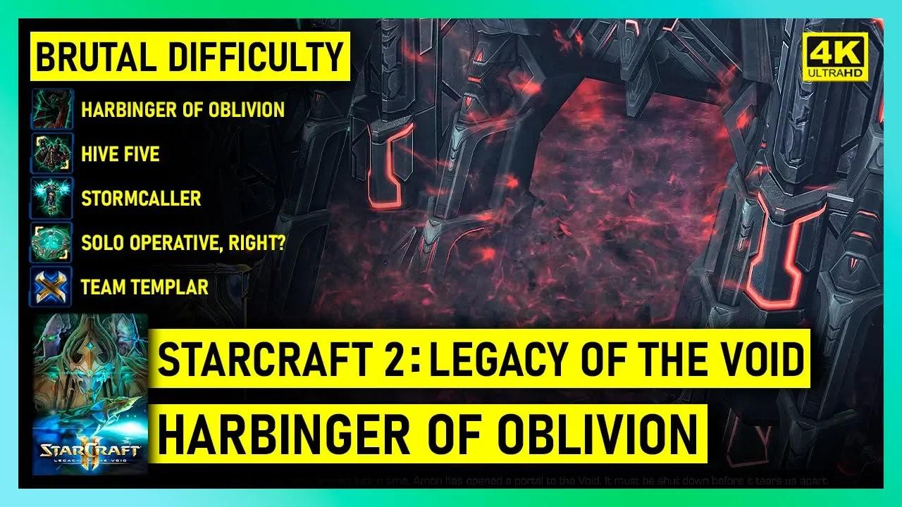 STARCRAFT 2 LEGACY OF THE VOID - HARBINGER OF OBLIVION - BRUTAL - BONUS ...