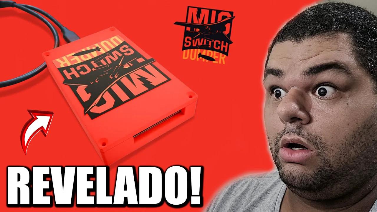 BOMBA! MIG SWITCH DUMPER REVELADO! NOVO FLASH CARD para Nintendo Switch