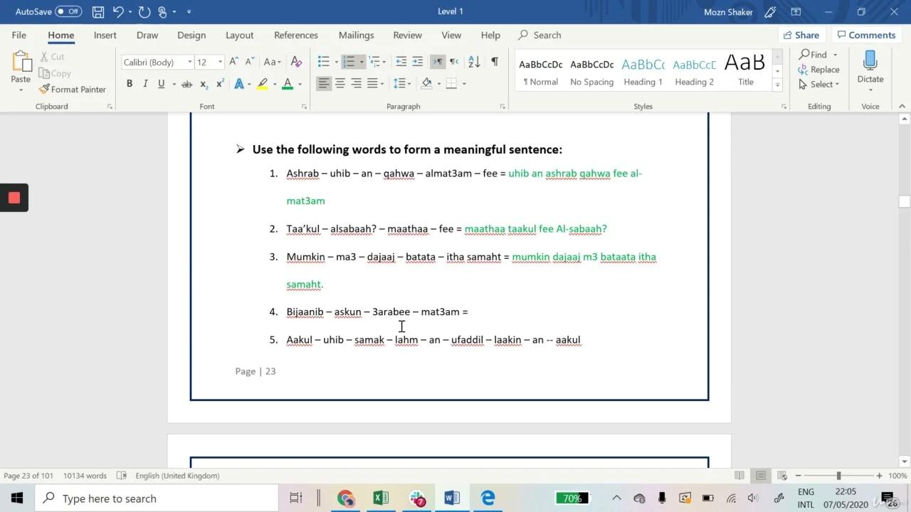 Unit 2 - At the Restaurant! Order Food and Drinks! - Lesson 06 ...