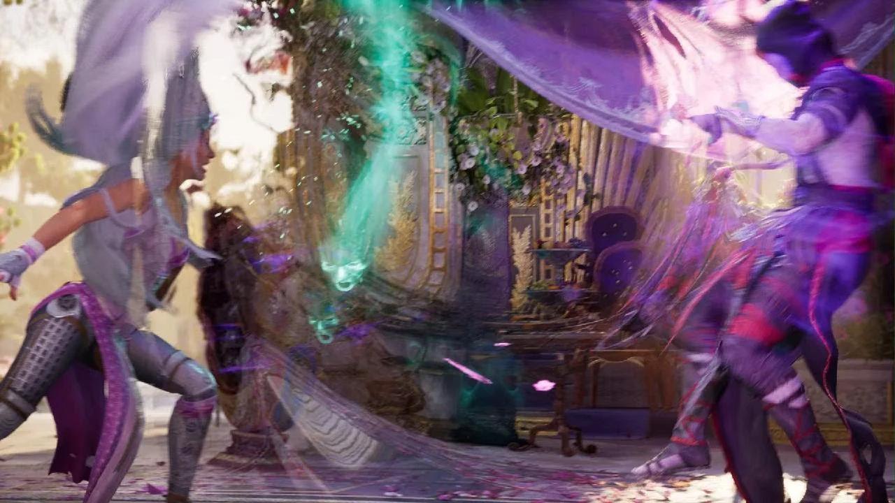 Mortal Kombat 1 - Sindel VS Ermac