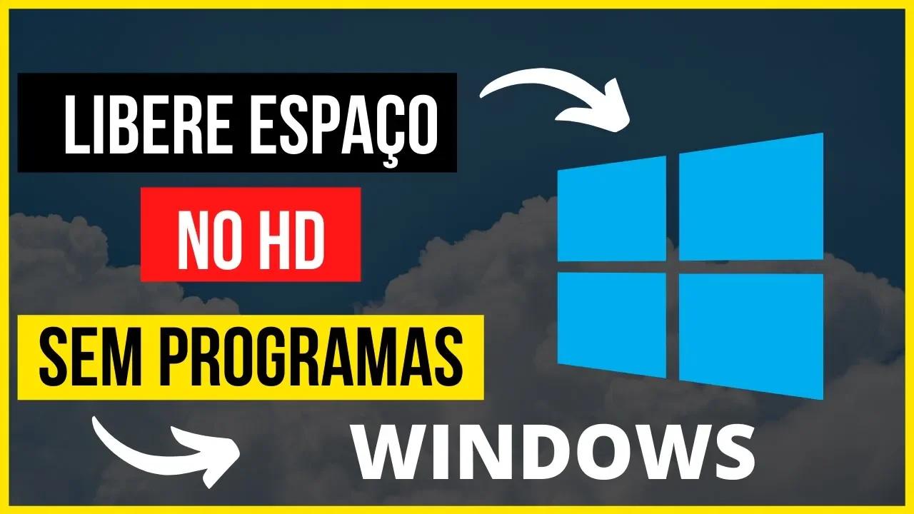 🔴 Como LIBERAR Espaço no Disco Local / HD - SEM PROGRAMAS [ATUALIZADO]