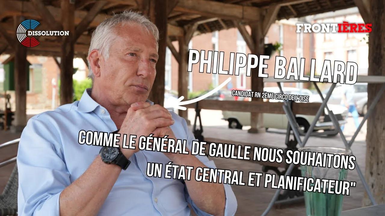 Philippe Ballard : "J'ai rejoins le RN pour redresser le pays