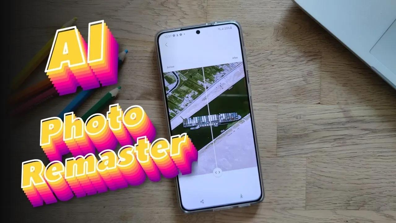 Samsung AI Photo Remaster in One UI 3.1 - did you know you have it?