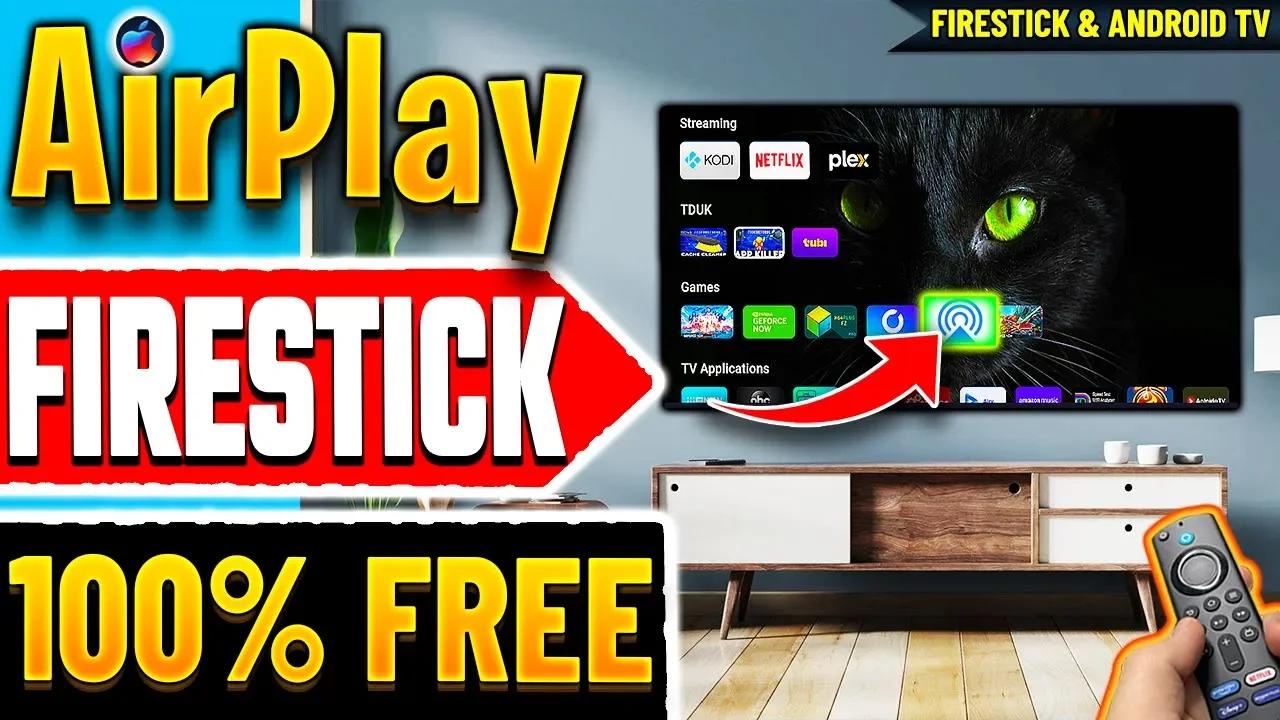 🔴 AirPlay To Firestick & Fire TV 100% FREE