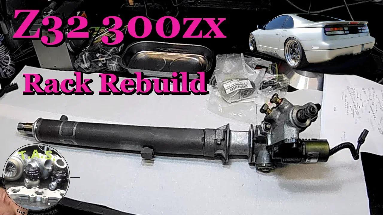 Z32 Complete Steering Rack Rebuild Tutorial, Part 1 (with part numbers ...