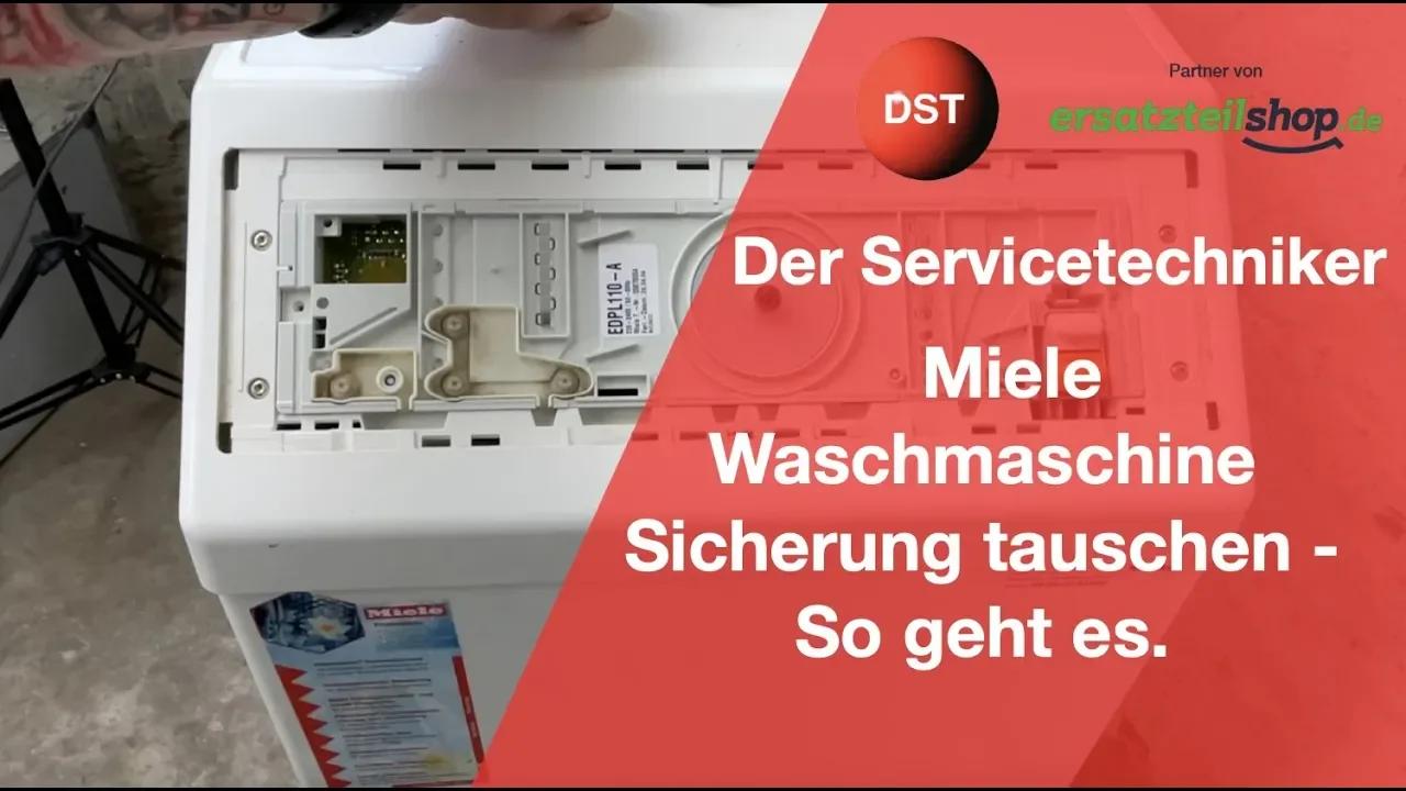 Miele Waschmaschine Sicherung Fliegt Raus