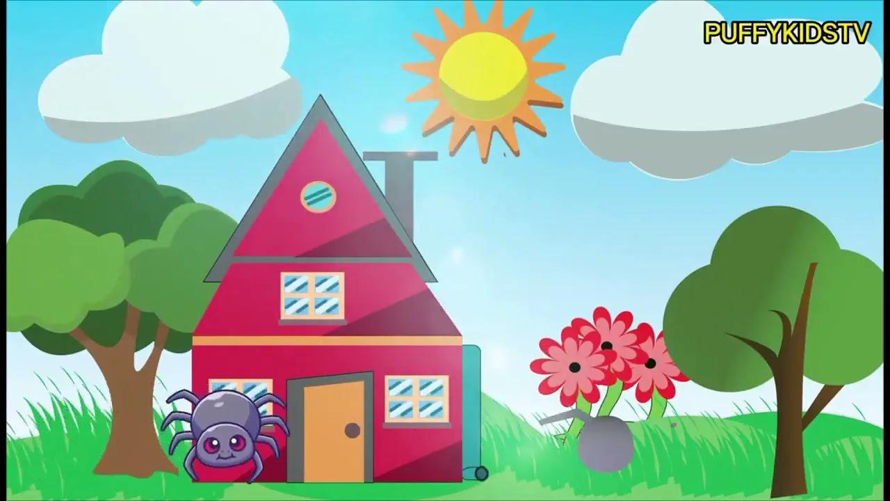 Incy Wincy | Itsy Bitsy | Spider Nursery Rhymes| Puffy Kids TV Nursery ...