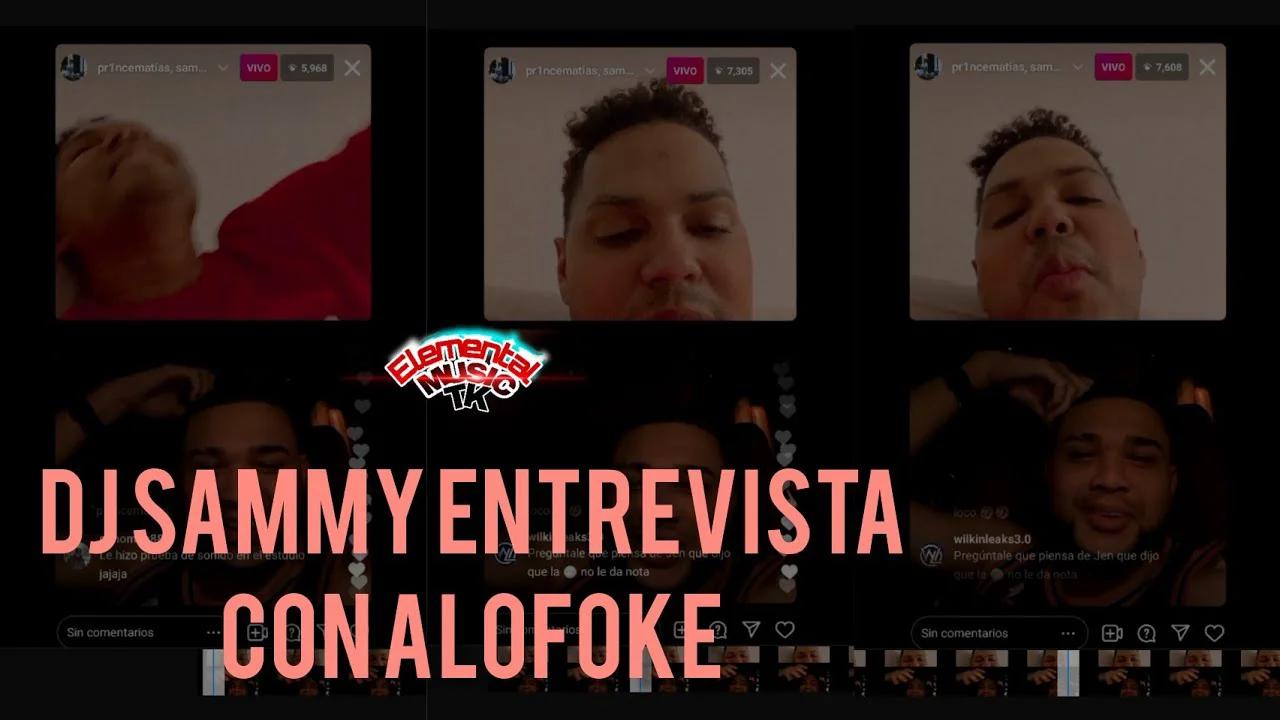Dj Sammy en entrevista con Alofoke hablan de la Ross María Yailin la ...