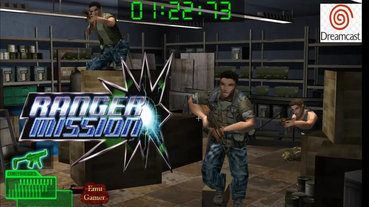 Ranger Mission Arcade - Atomiswave Dreamcast port (Redream)