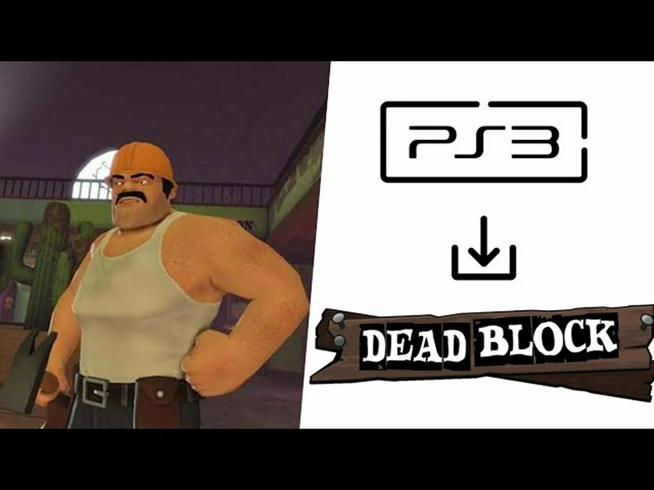 DEAD BLOCK - PS3 PKG