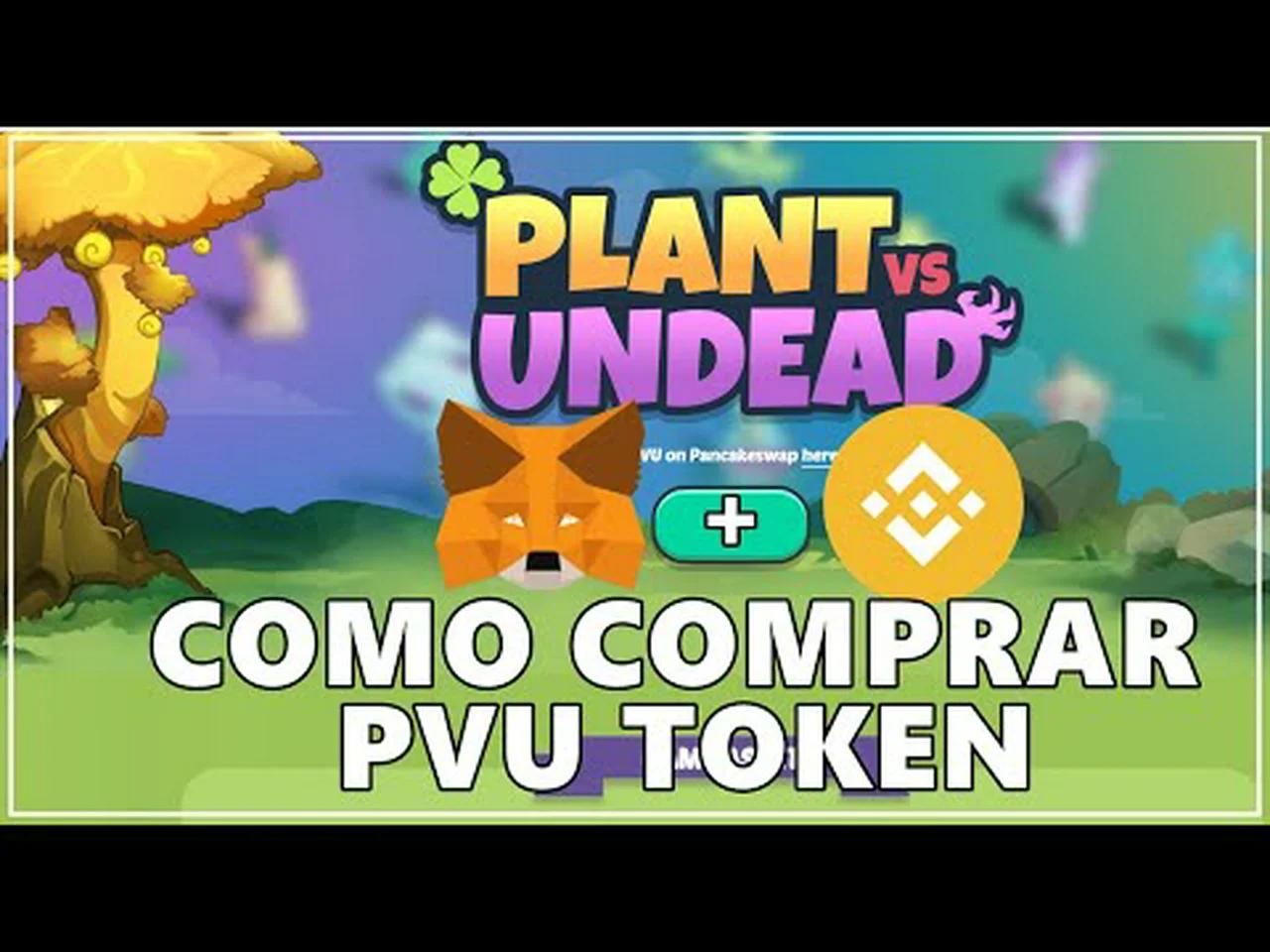 PLANT VS UNDEAD NFT COMO COMPRAR O TOKEN PVU DO JOGO E GANHAR DINHEIRO