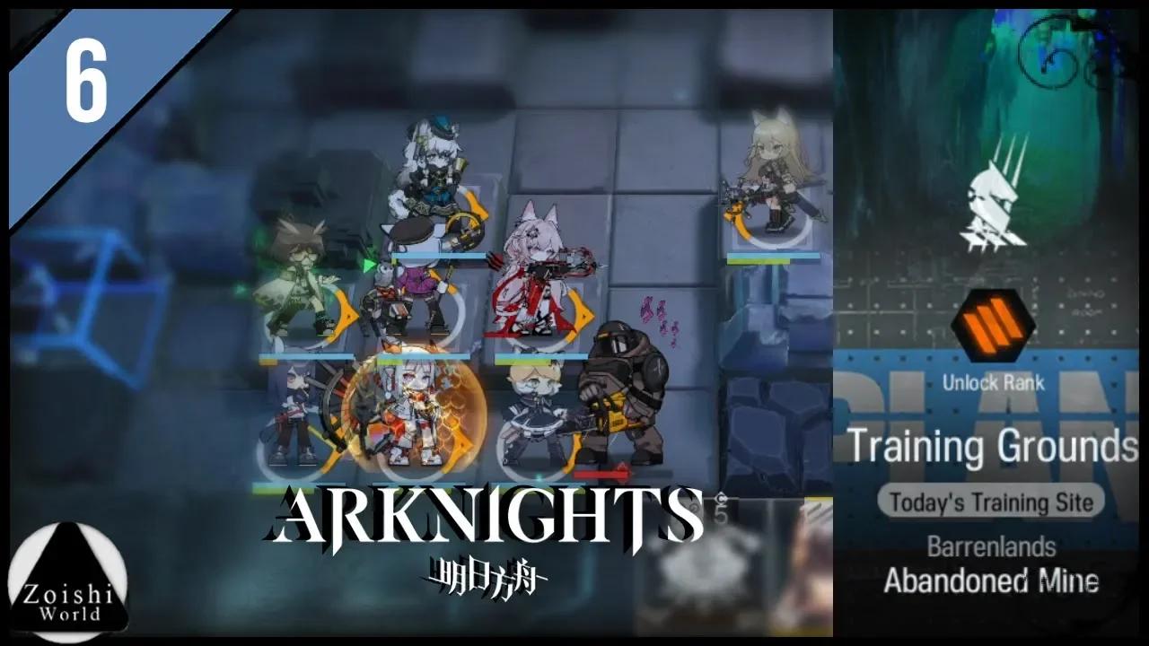 Training Grounds - ABANDONED MINE R6 | ARKNIGHTS