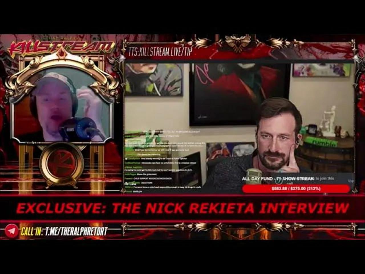 The Killstream: Nick Rekieta’s Statement on the Allegations Against ...