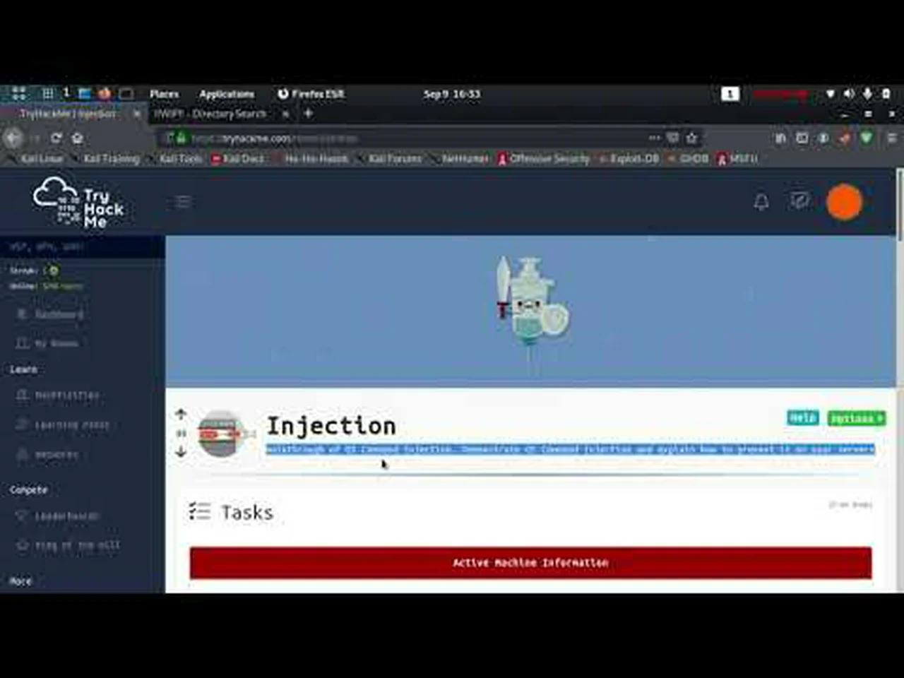 tryhackme Injection Walkthrough | OS command injection tryhackme Injection Walkthrough | OS command injection