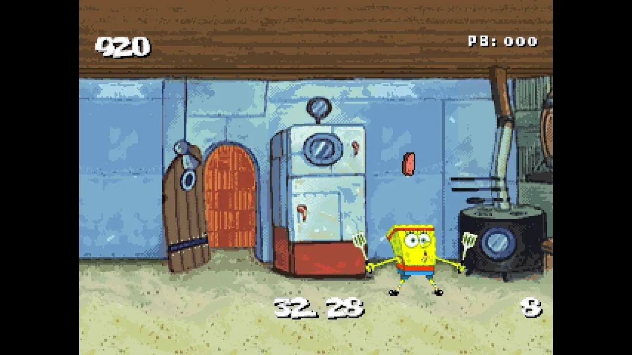 Jakks Pacific TV Game: SpongeBob - The Fry Cook Games (2005)