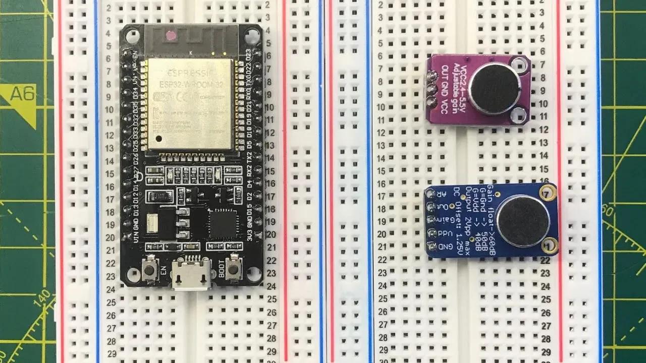 Esp32 Audio Input Using I2s And Internal Adc
