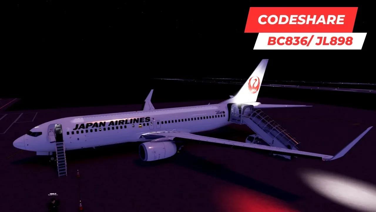 ROBLOX Airline Flight Review | Skymark X Japan Airlines | B767 ...