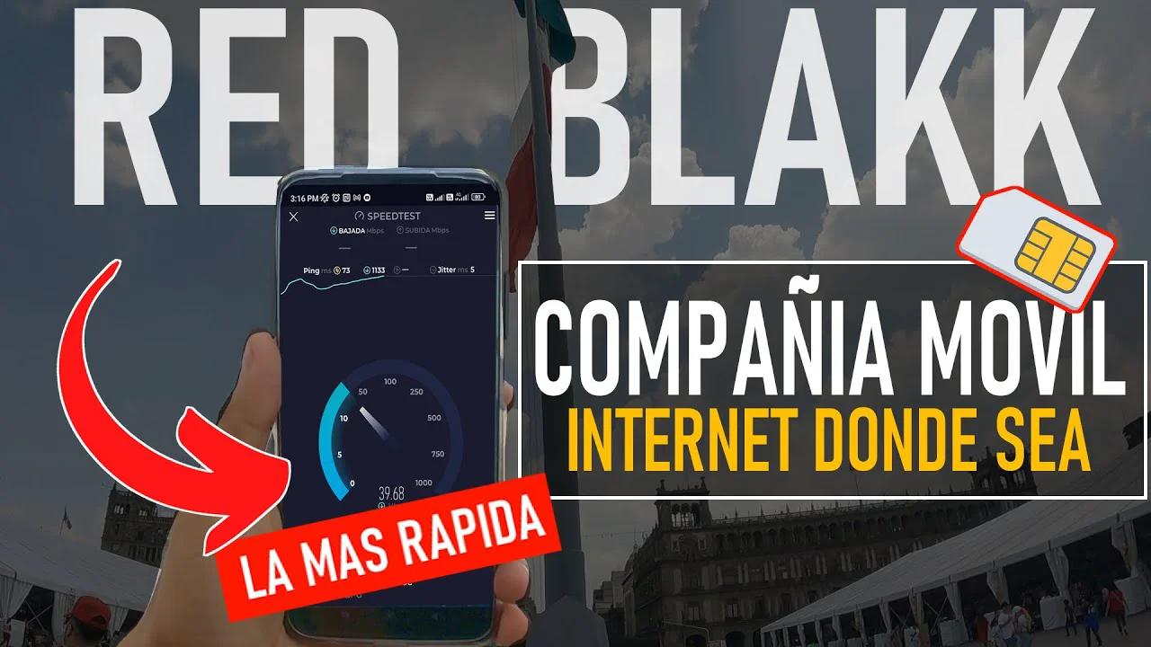 La mejor telefonía de México Red Blakk / INTERNET DONDE SEA