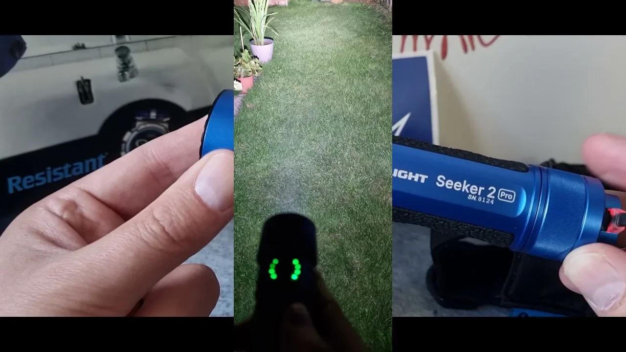 OLIGHT SEEKER PRO 2 review of this super powerful EDC torch!!
