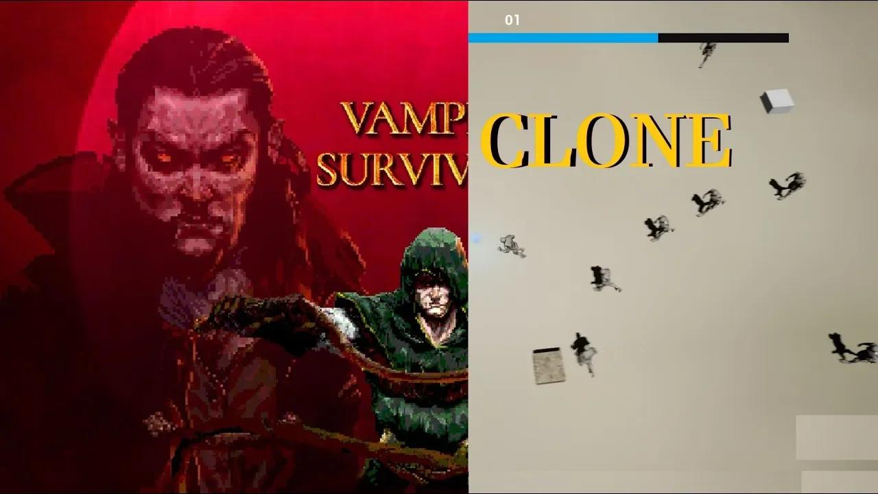 #Unreal Engine 5 - Vampire Survivors Clone - Dev 0.1.1