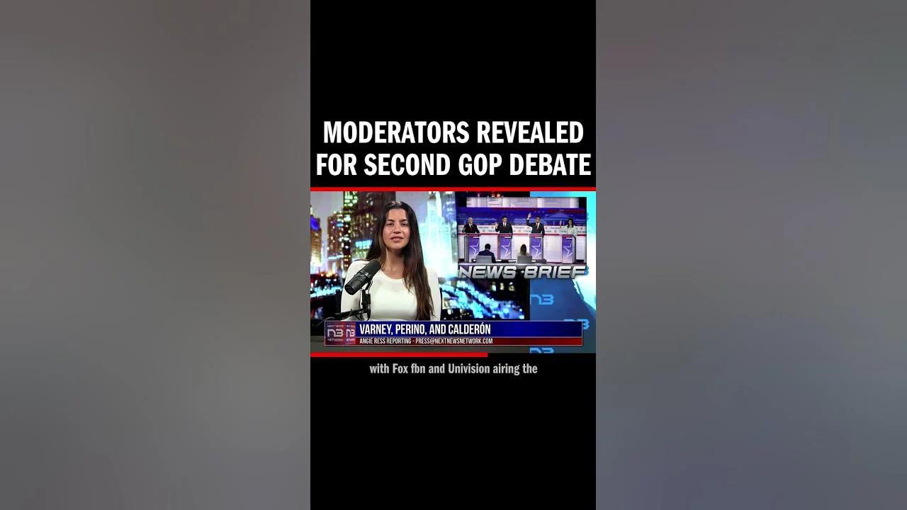 Moderators Revealed for Second GOP Debate