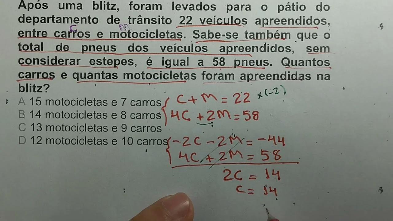 Sistema de Equações