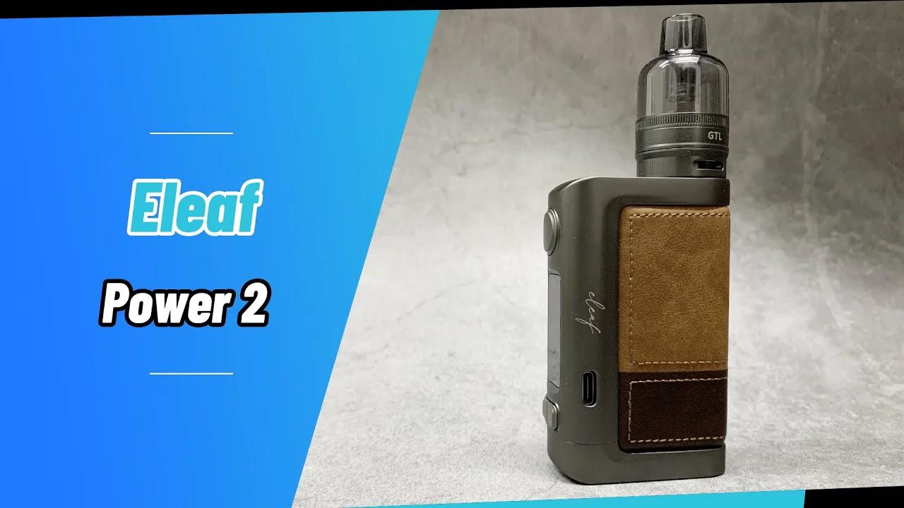 Eleaf iStick Power 2 Kit 80W with GTL Pod Tank Unboxing | Vapesourcing