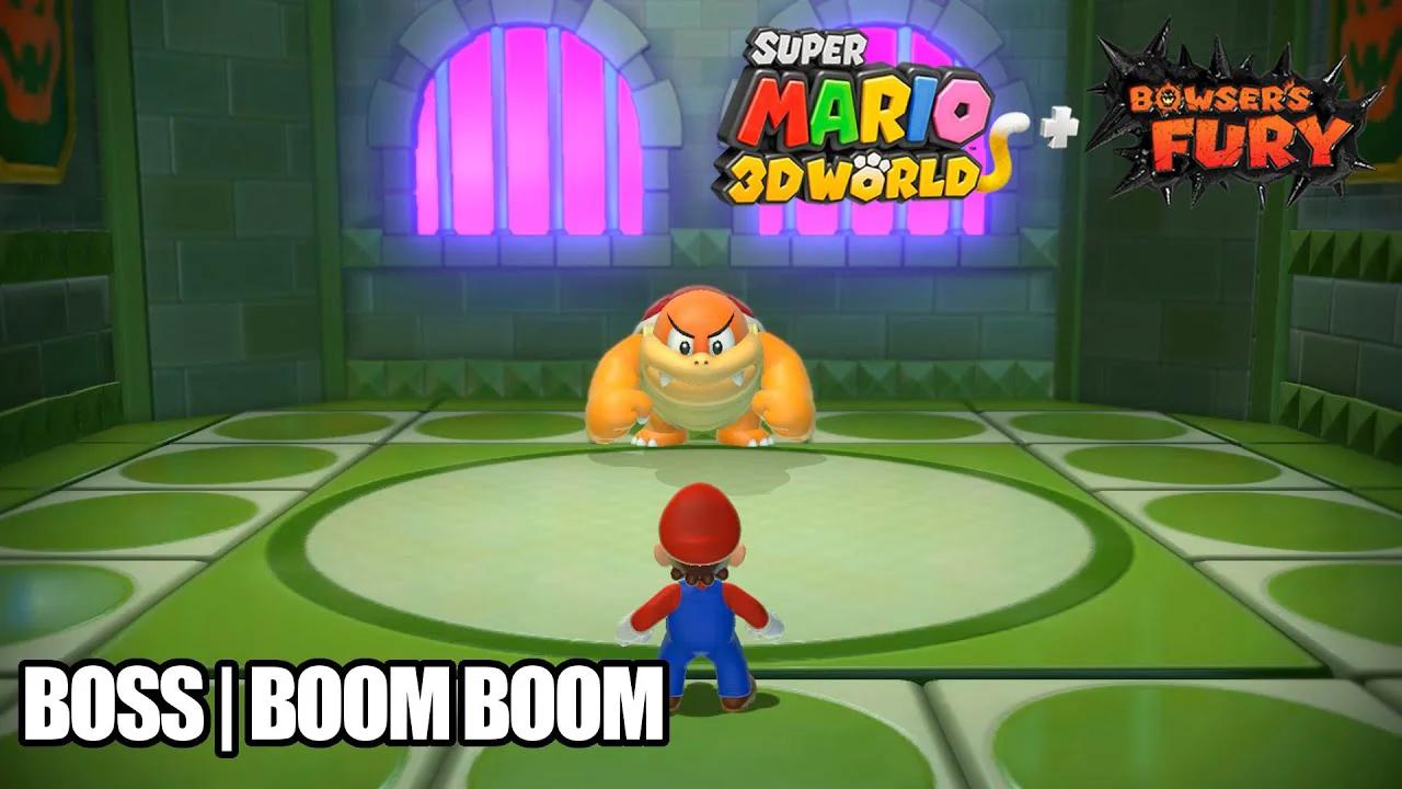 Super Mario 3D World + Bowser's Fury - SM3DW | Boss | Boom Boom ...