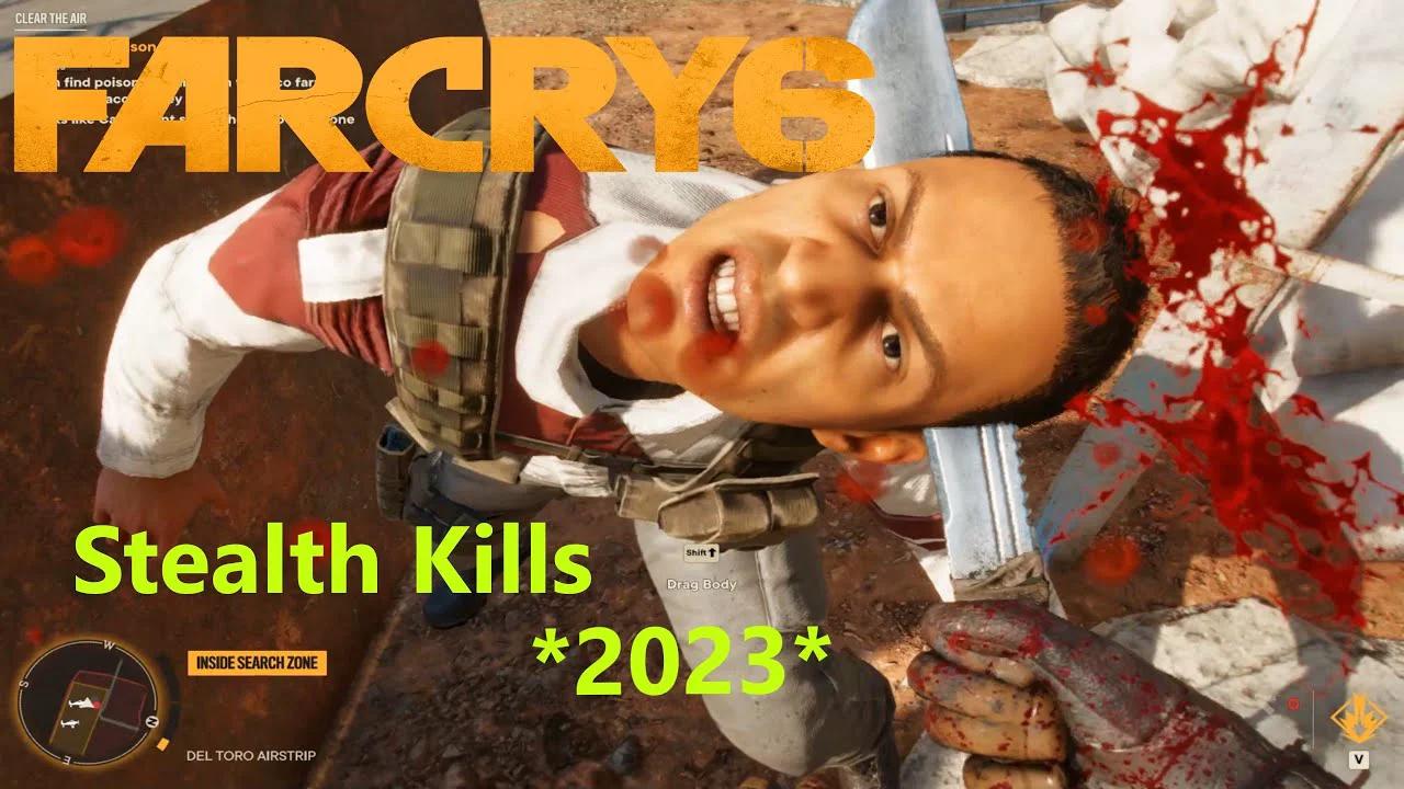 Far Cry 6 Ultimate Stealth Kills Silent Takedowns Pc Gameplay