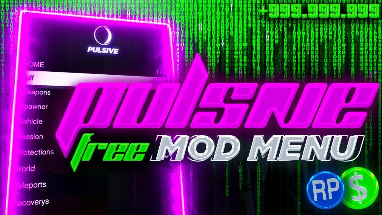 TUTO TÉLÉCHARGER LE MOD MENU GRATUIT Pulsive 0.4.2 GTA 5 ONLINE 1.63 ...