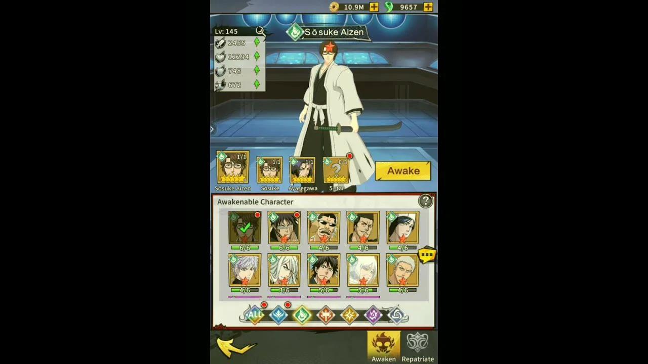 Awaken Aizen | Bleach Reaper Soul Revival