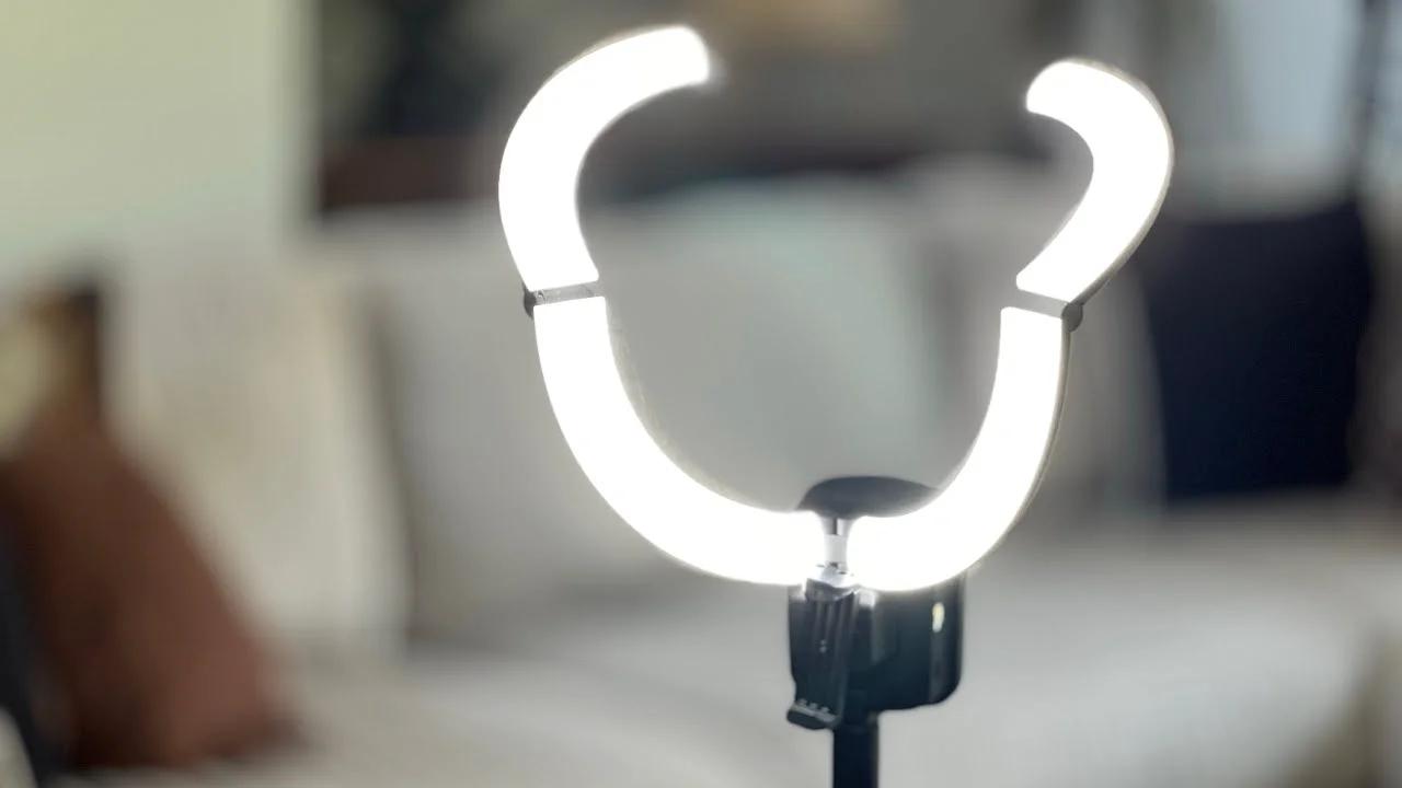 A Battery-Powered Ring Light That's Portable?