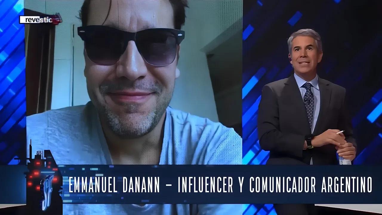 Emmanuel Danann en la TV internacional sobre el triunfo de Javier Milei ...