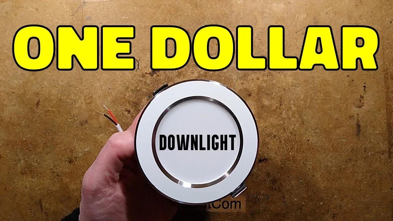 inside a $1 downlight - novel circuit twist