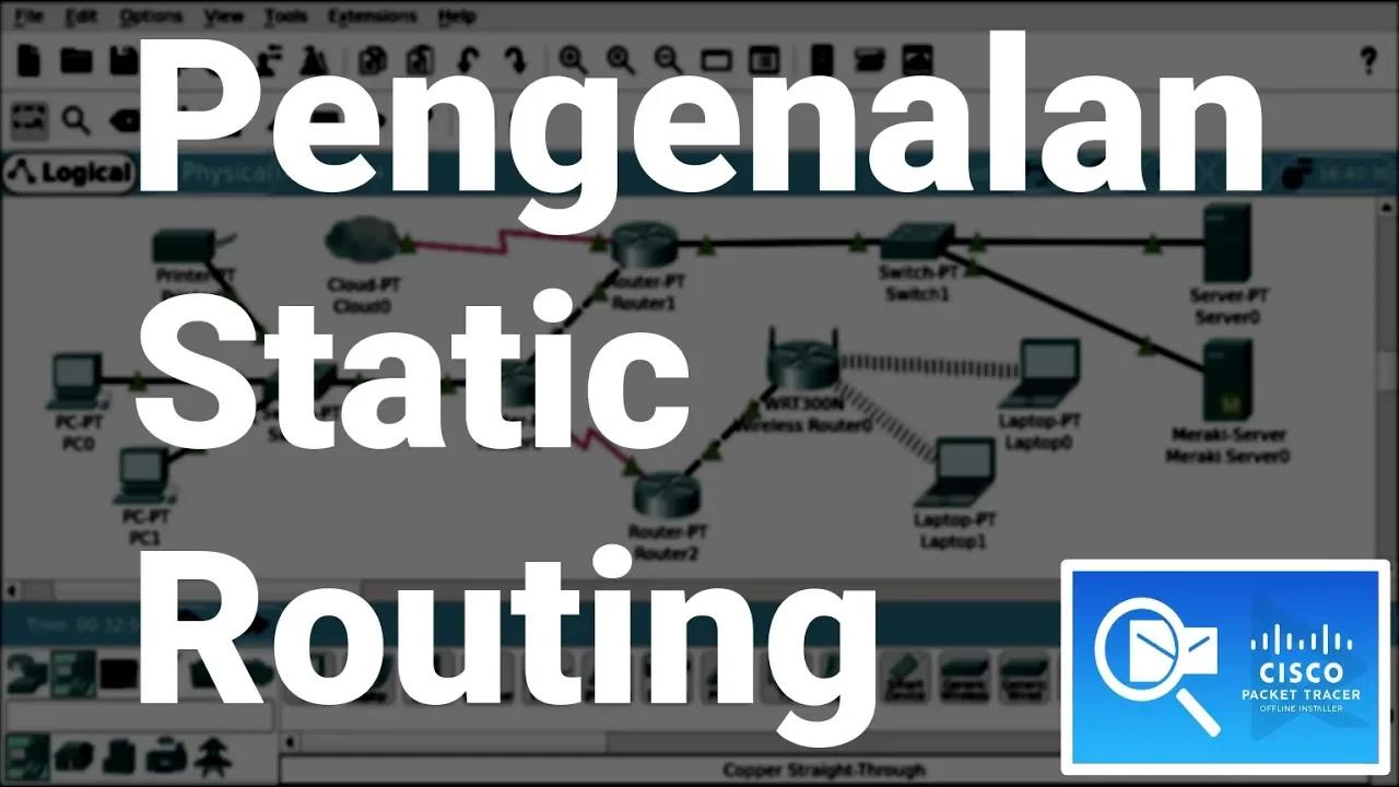 Cisco 04 | Belajar Static Routing | CISCO Router | CISCO Packet Tracer ...