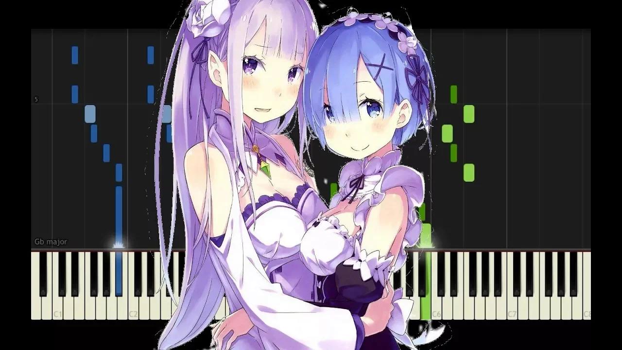Re Zero: Kara Hajimeru Isekai Seikatsu OP 1 "Redo" (Piano Tutorial)