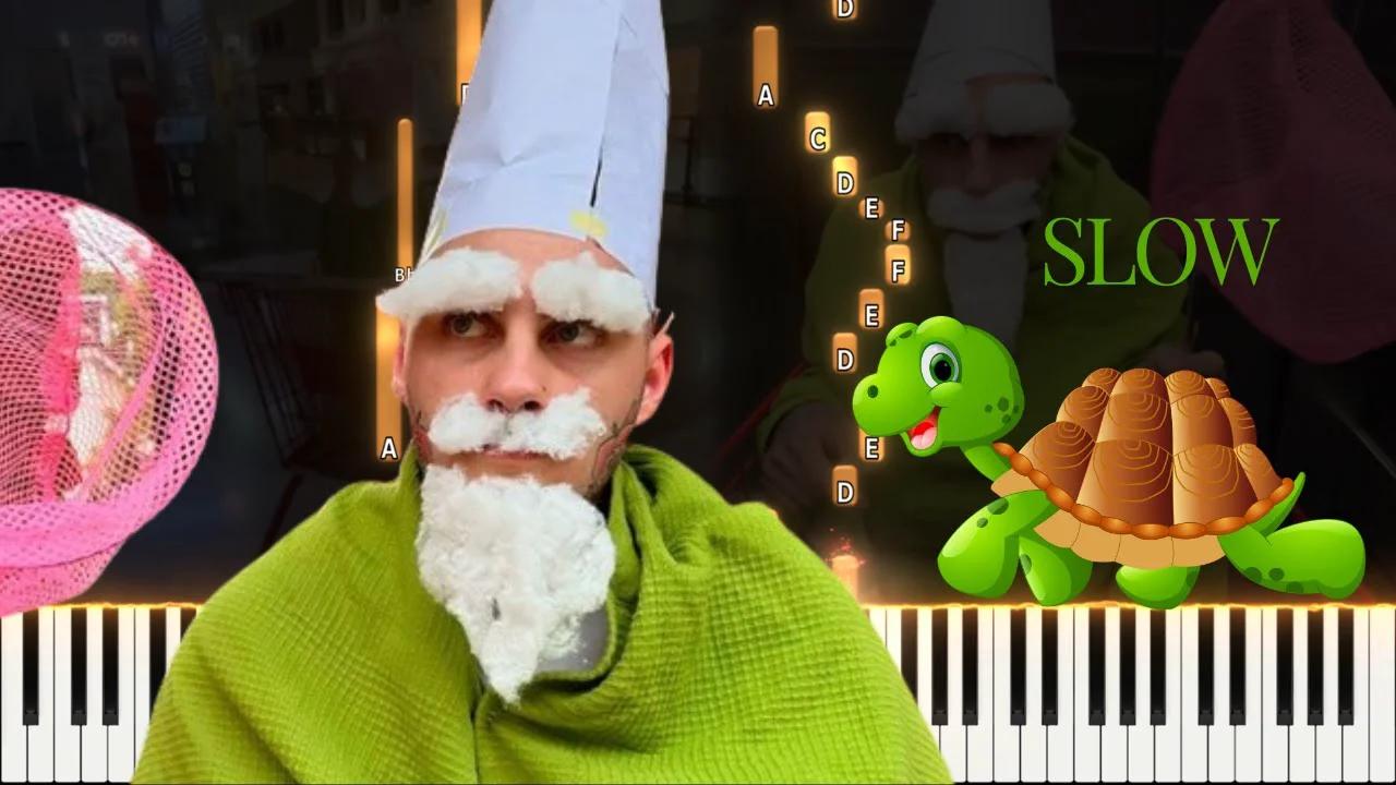 How to Play "Gnome TikTok Song" on Piano