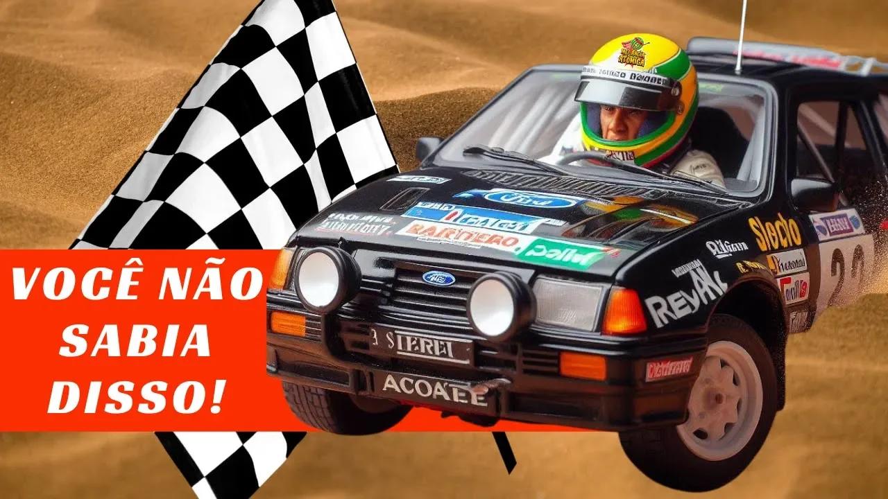 A LENDA VIVA: Ayrton Senna domina as Trilhas de Rally em 1986 com o ...