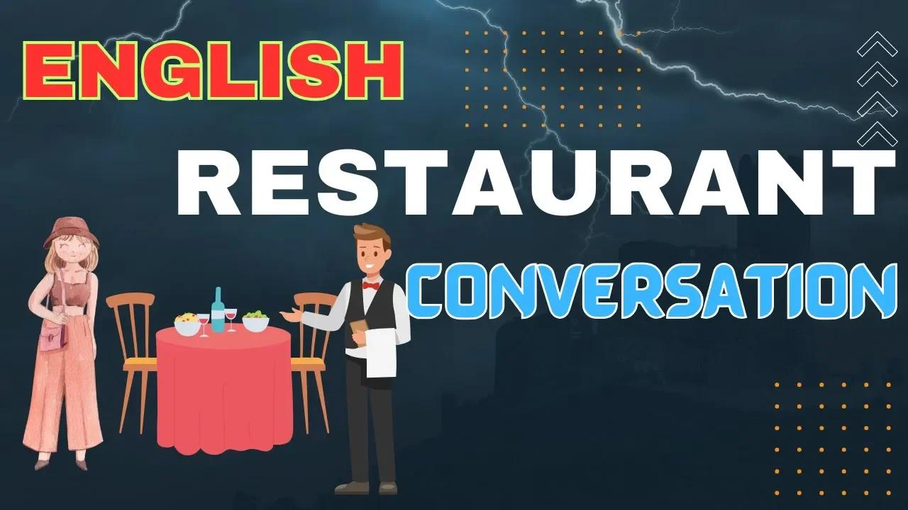 English Conversation at the Restaurant | English Speaking Practice