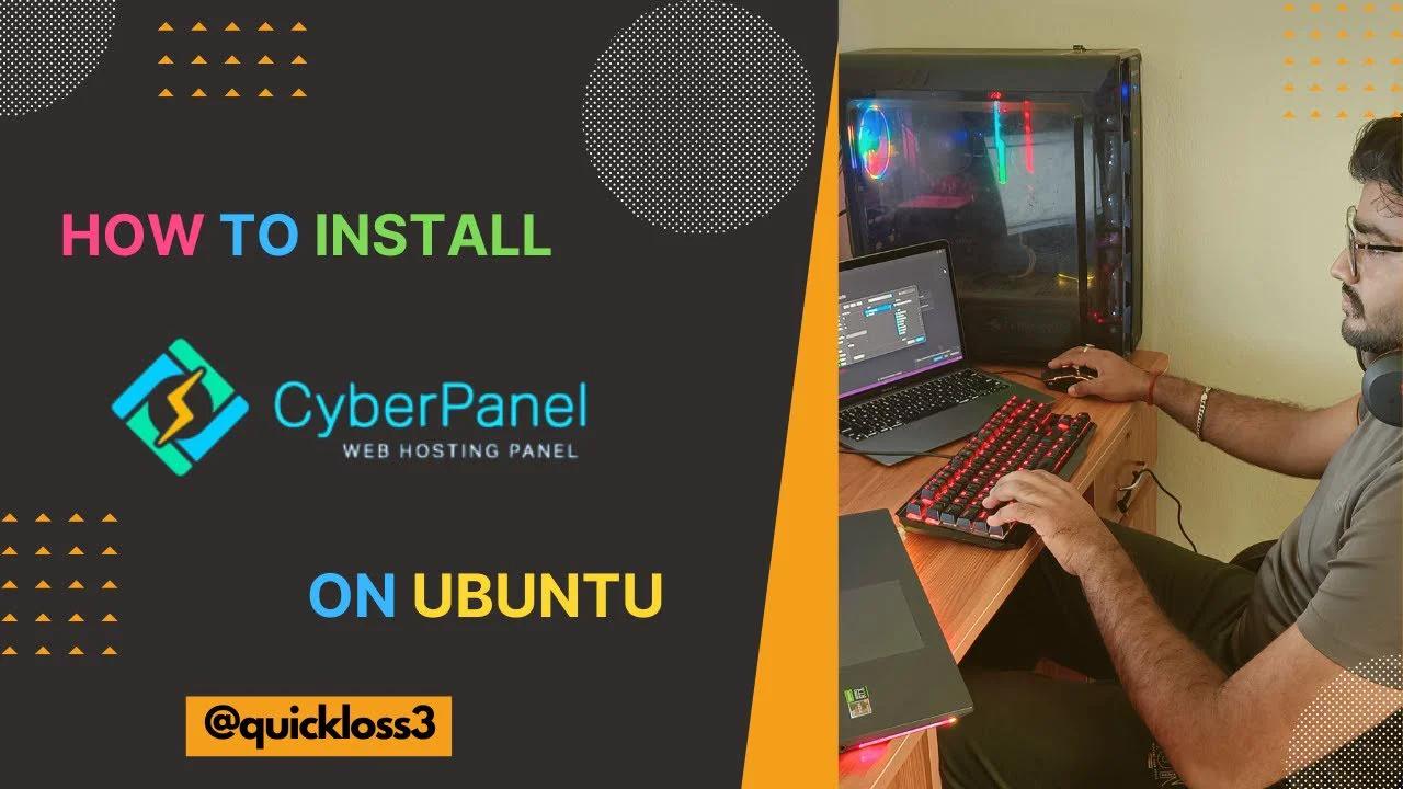 How to install CyberPanel in ubuntu Server