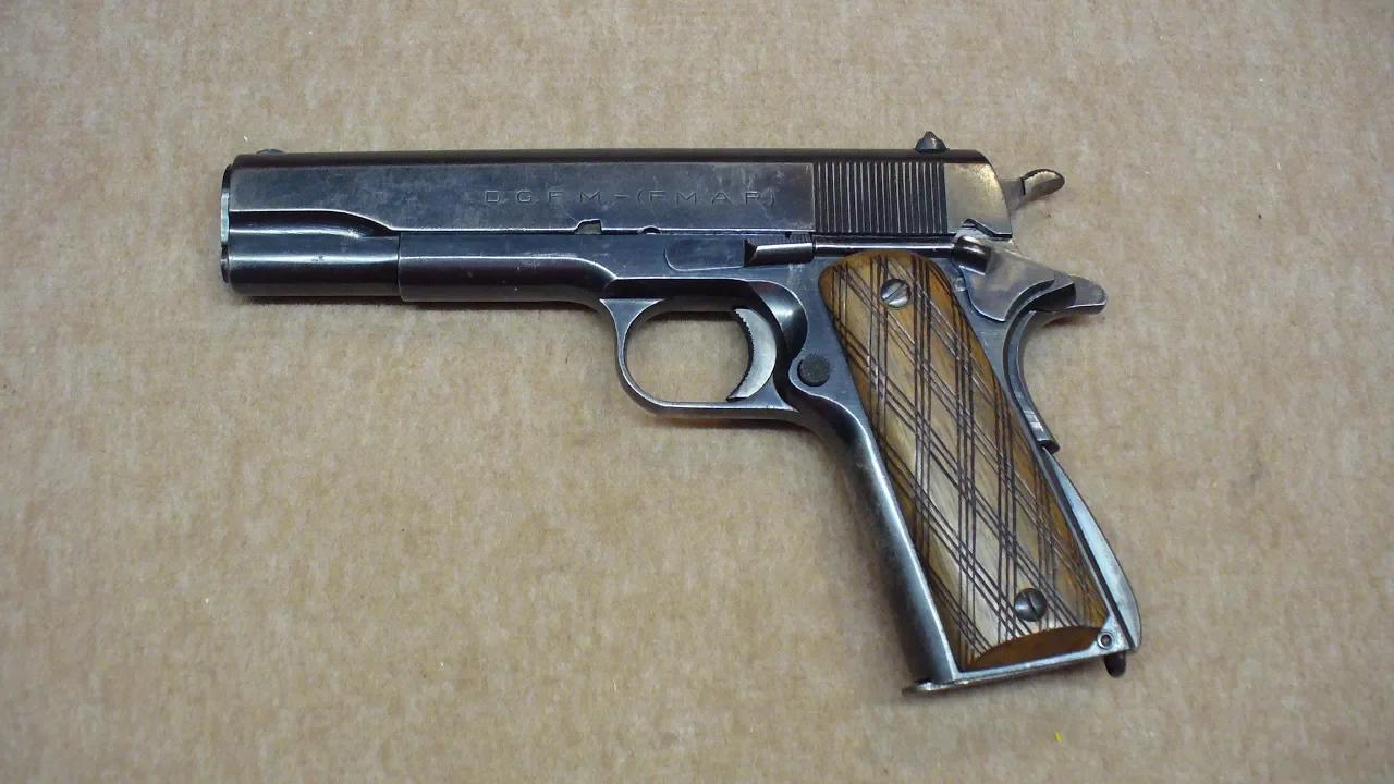 The Colt 1911, controls and disassembly