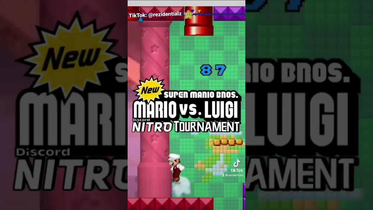 NSMB Mario vs. Luigi NITRO TOURNAMENT #nsmb #discord