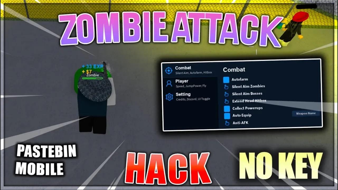 Best Zombie Attack Script Gui Hack 2023 Pastebin Kill All Infinite
