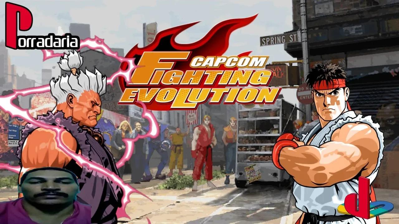 Capcom Fighting Evolution Ps2 - O "Mugen" Oficial da Capcom