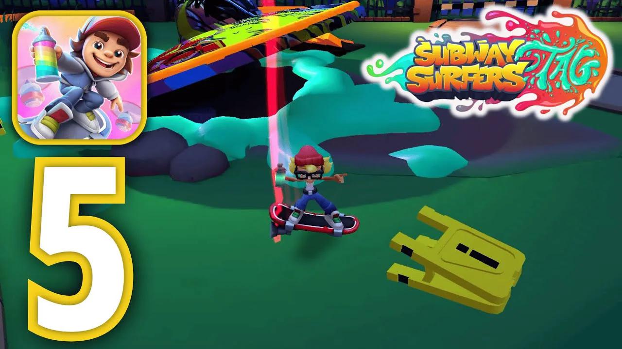 Subway Surfers Tag - More Park Mission Sets (Gameplay Walkthrough Part 5)