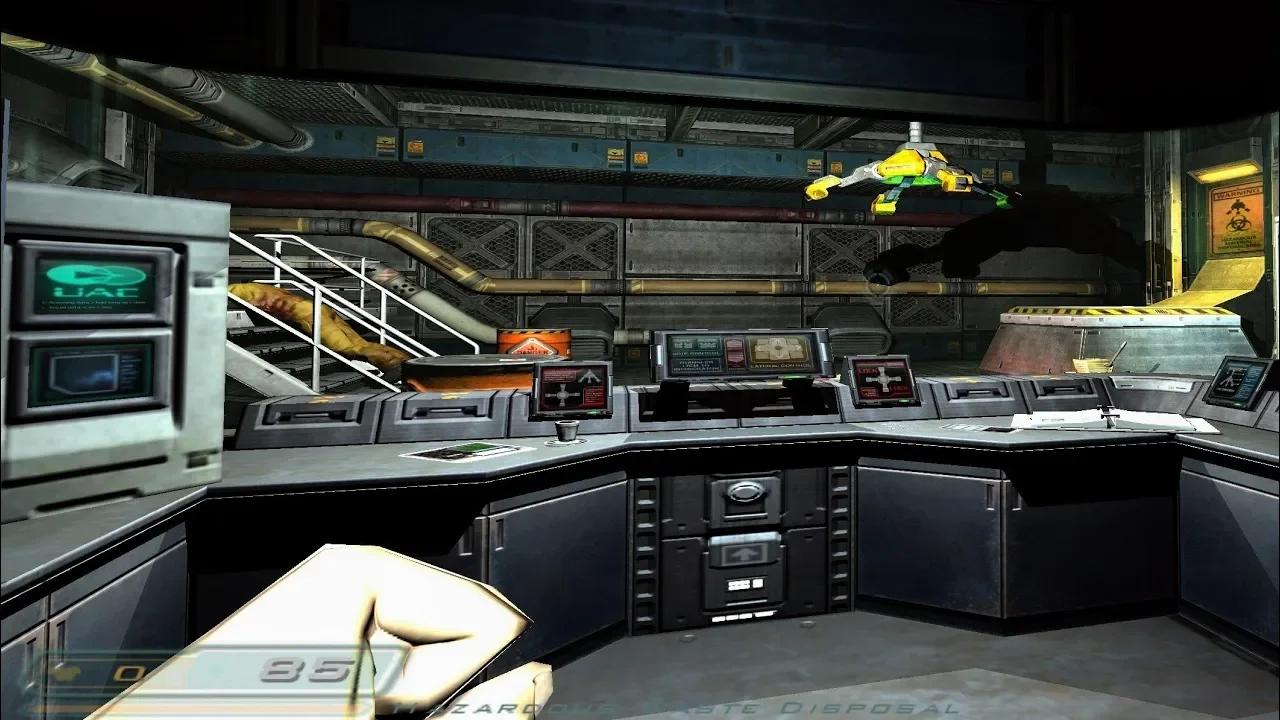 Doom 3 (via Dhewm 3 for Android & Delta Touch) Part 8 Alpha Labs Sector 3