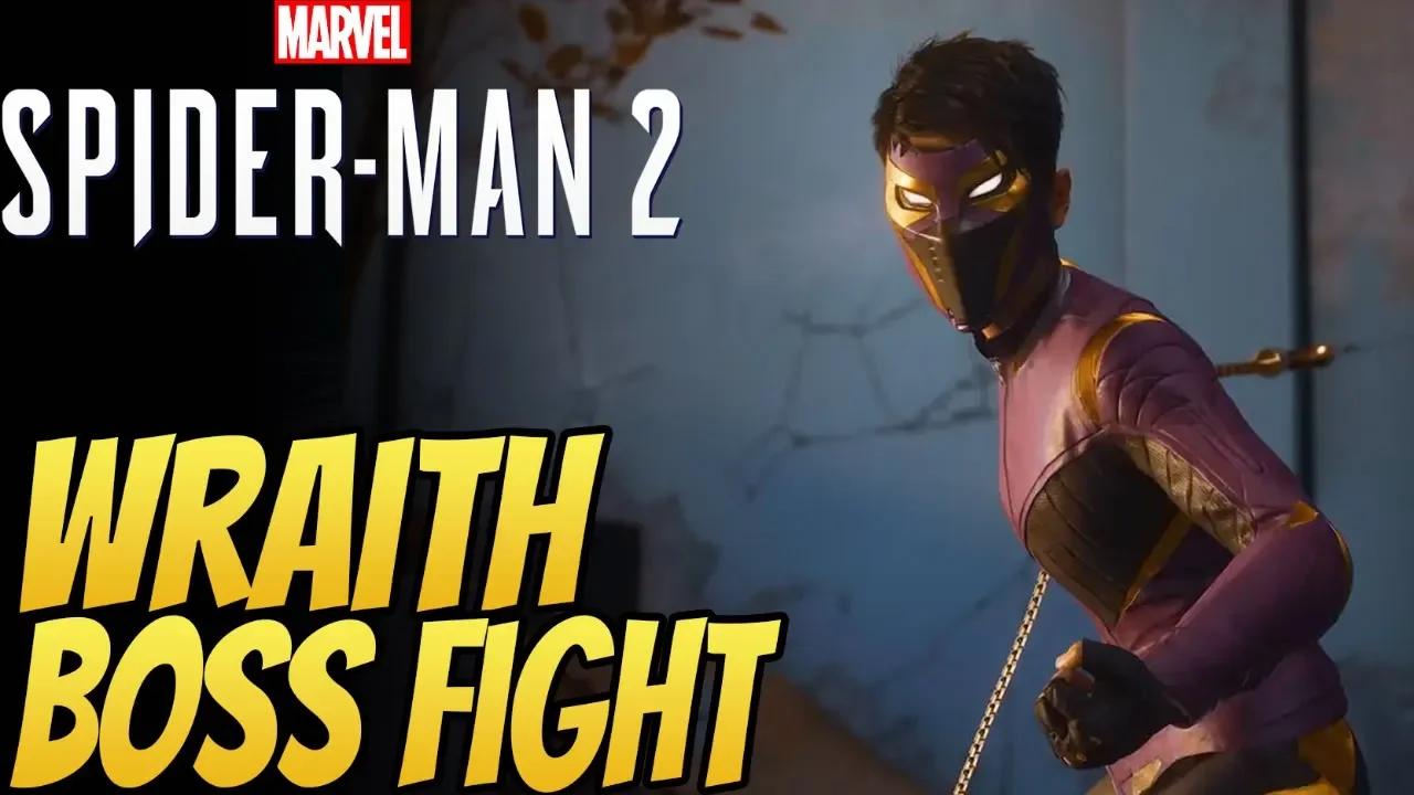 Marvel's Spider-Man 2 | Wraith Boss Fight | PS5 Gameplay