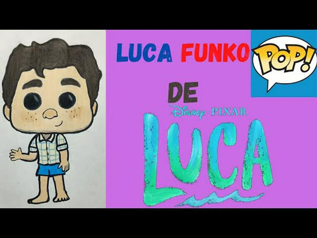 Como DIBUJAR a LUCA FUNKO POP (Humano) de DISNEY/How to DRAW LUCA FUNKO ...